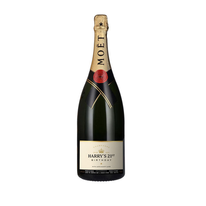Personalised Champagne Label | Moet & Chandon – Georgie & Moon