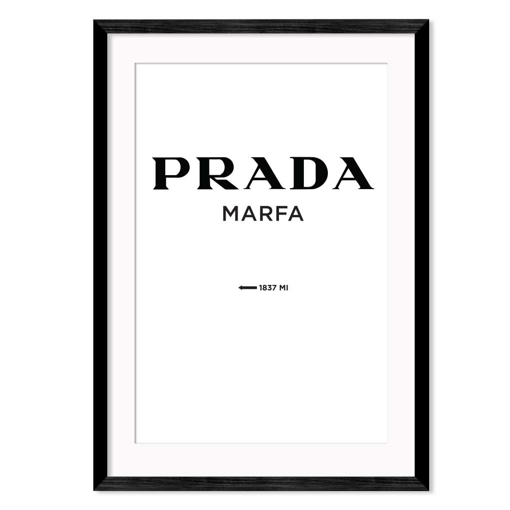 Fashion Posters Prints Prada | Shop Online Georgie and Moon – Georgie ...
