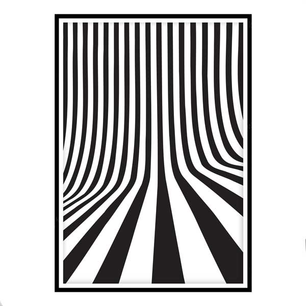 Warped Lines | Wall Art – Georgie & Moon